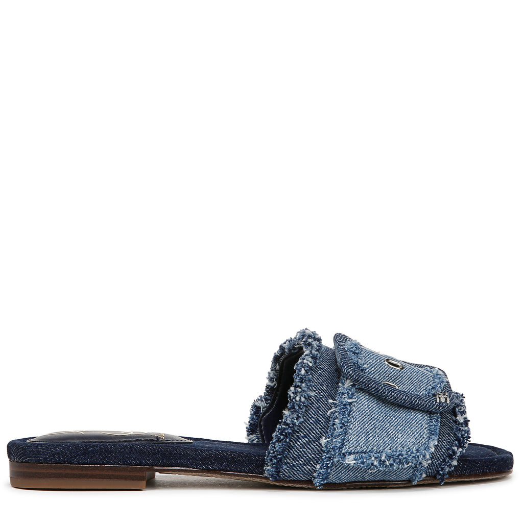 BAMBI FRAY SLIDE SANDAL – Sam Edelman Hong Kong